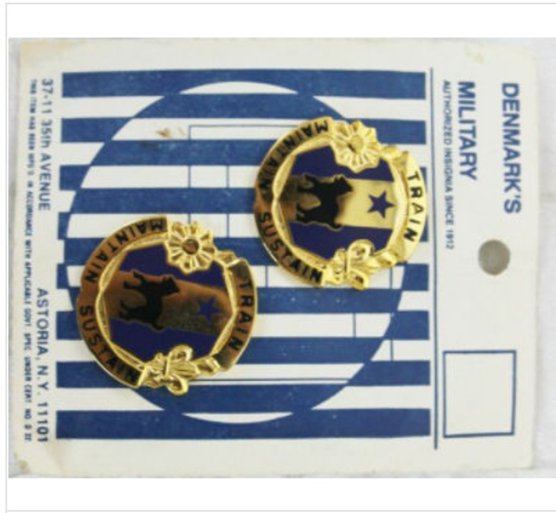 Vintage NOS Genuine US ARMY 81st Regional Support Command - Etsy