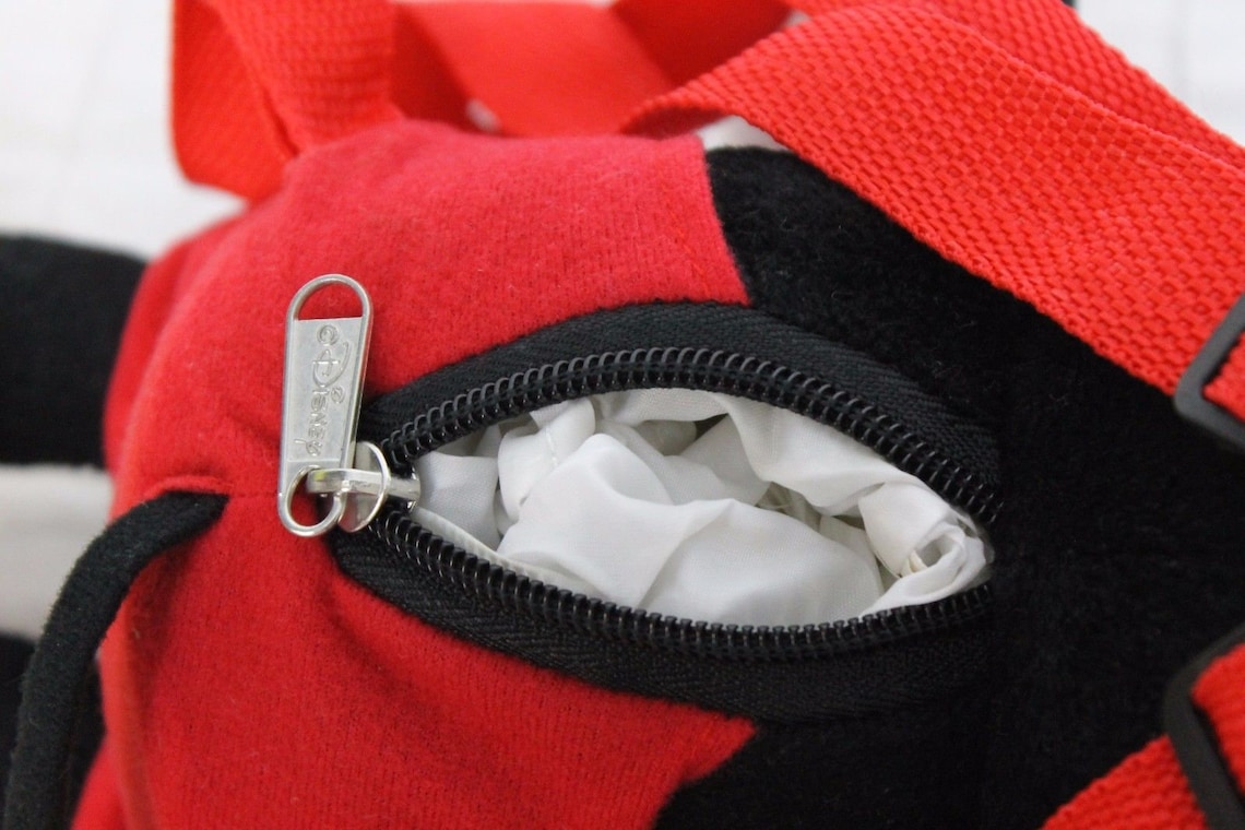 Disney Mickey Mouse Backpack Plush Toy 15 Adjustable | Etsy