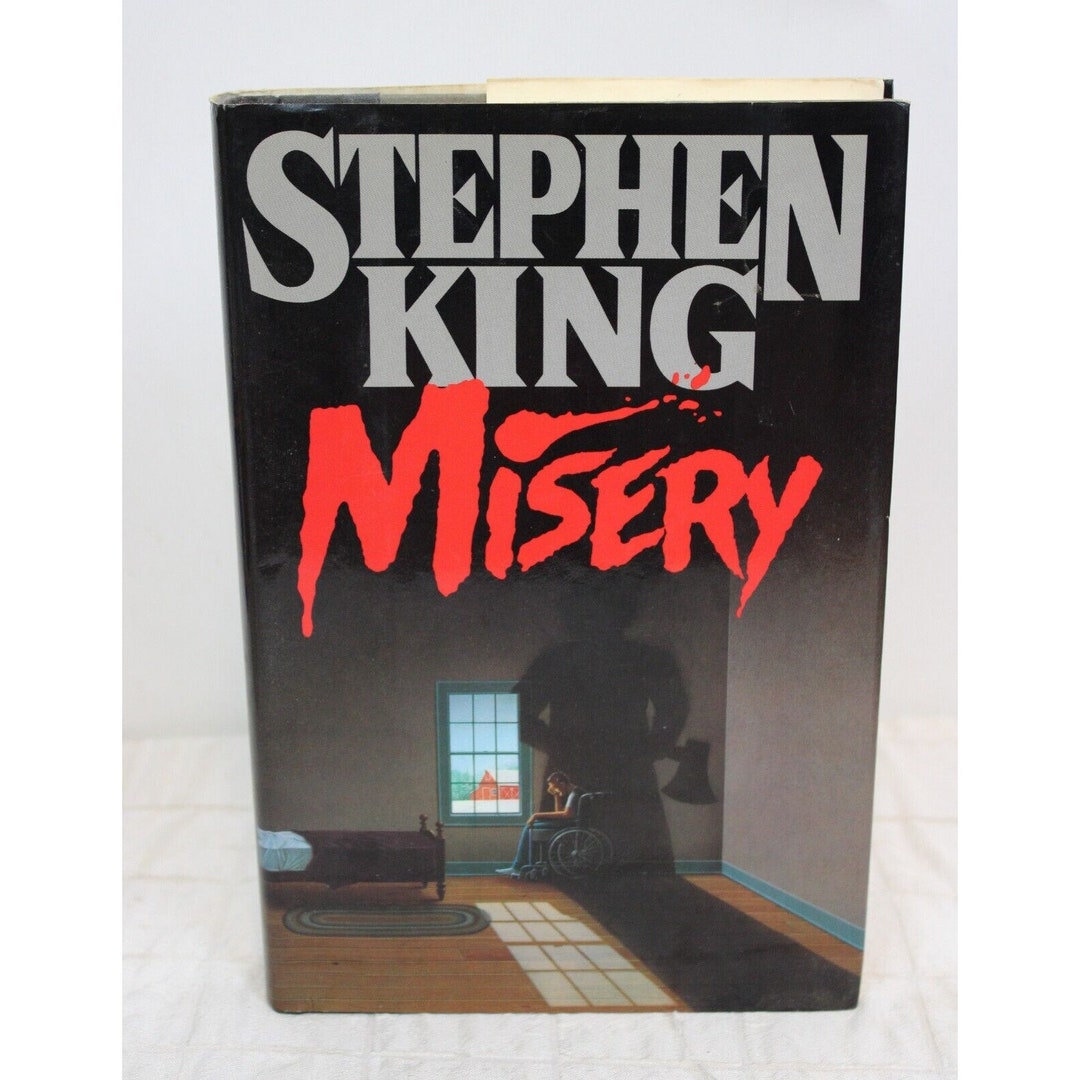 VTG 1987 Misery Stephen King Book 1st Ed Thriller Hardcover Dust Jacket ...