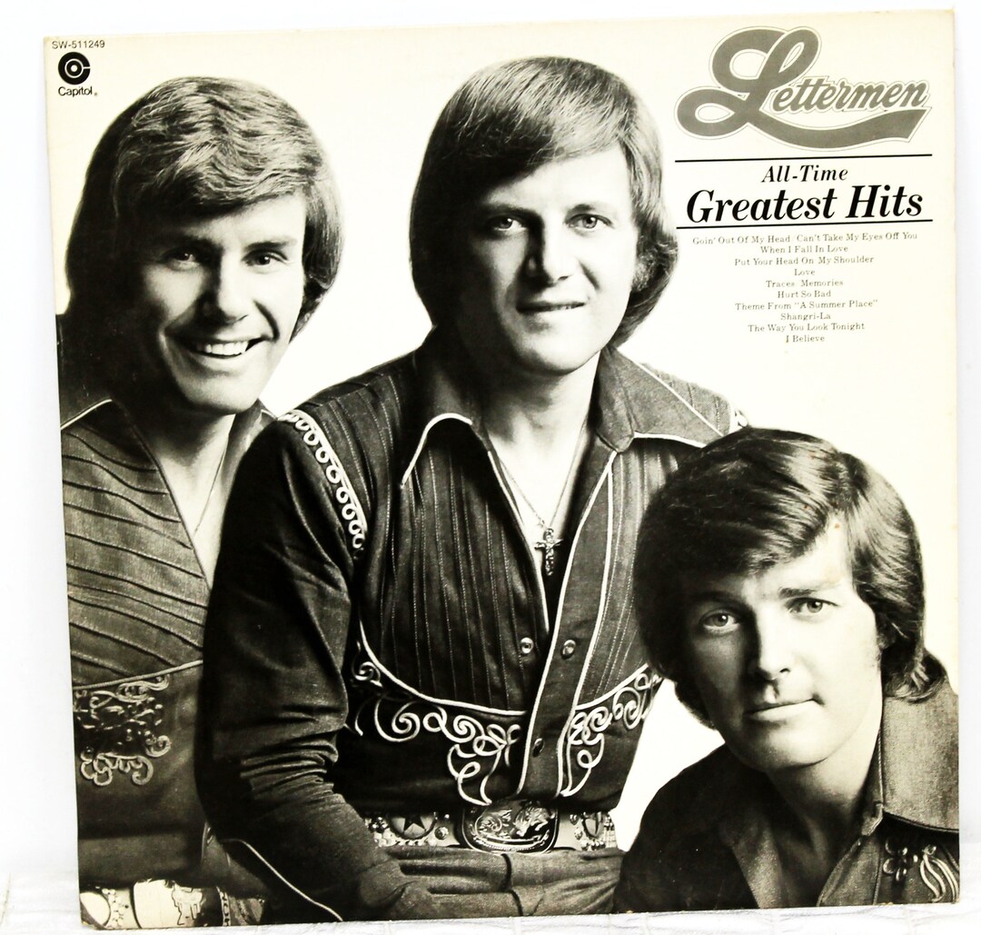 1974 Letterman All Time Greatest Hits Capitol SW-511249 LP Record Vinyl ...