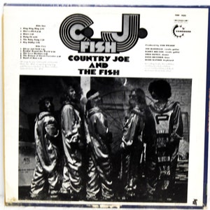 Vintage 1970 Country Joe and the Fish CJ Fish 12" Vinyl Album LP Record ...