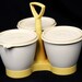 7-piece Vintage Tupperware Condiment Caddy Set in Beige or Almond - Etsy