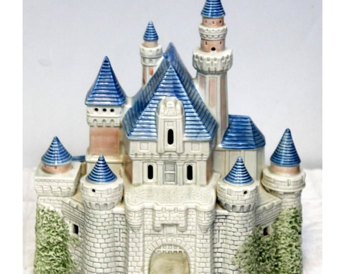 Vtg 1988 Sears Disney Cinderella Castle 30700 Magic Kingdom Ceramic ...