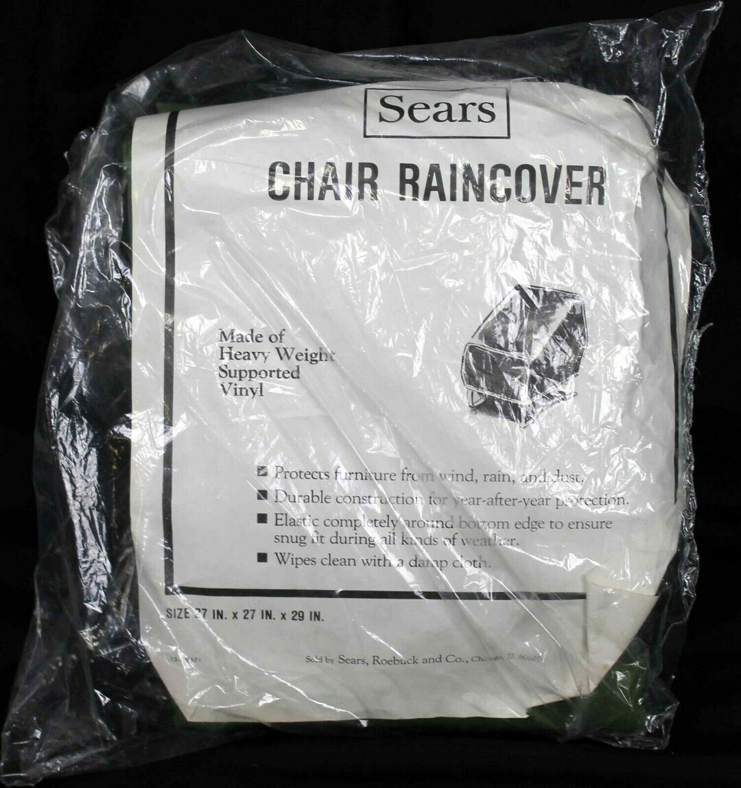 Sears Outdoor Chair Rain Cover Outdoor Picnic Table Heavy - Etsy