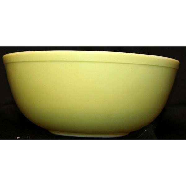 Large Yellow Pyrex Mixing Bowl - Etsy