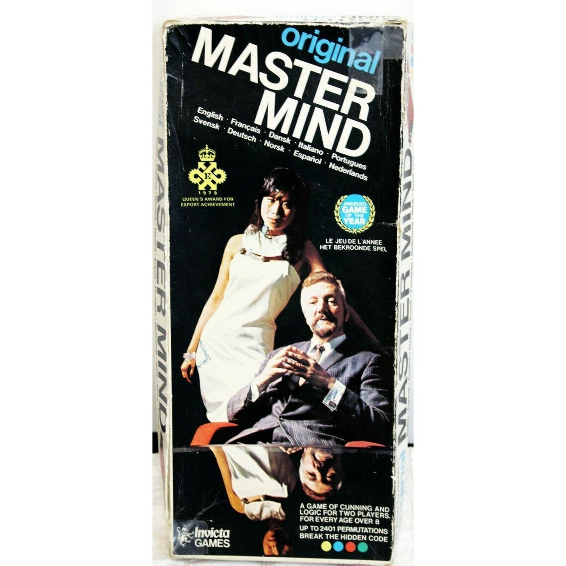 VTG Invicta Original Master Mind Game of Cunning and Logic - Etsy