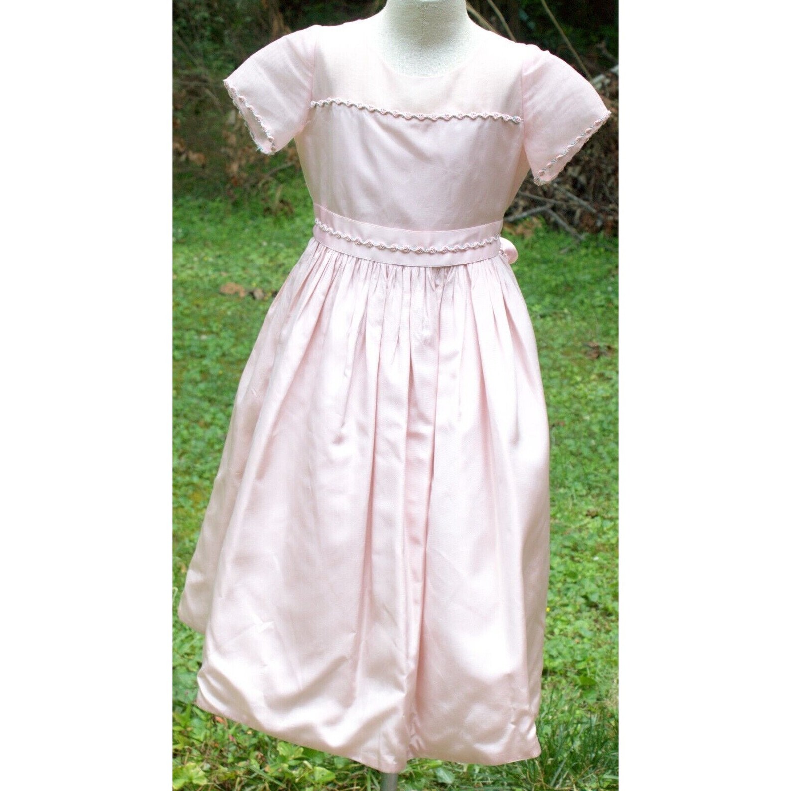 Fenaroli for Regalia Pink Formal Fit & Flare Flower Girl Dress Rose ...