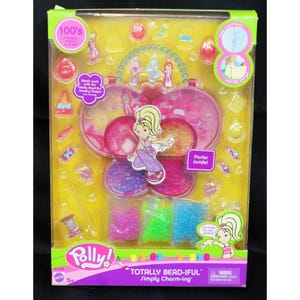 Polly Pocket Totally Bead-iful Simply Charming Jewelry Making Kit Set ...