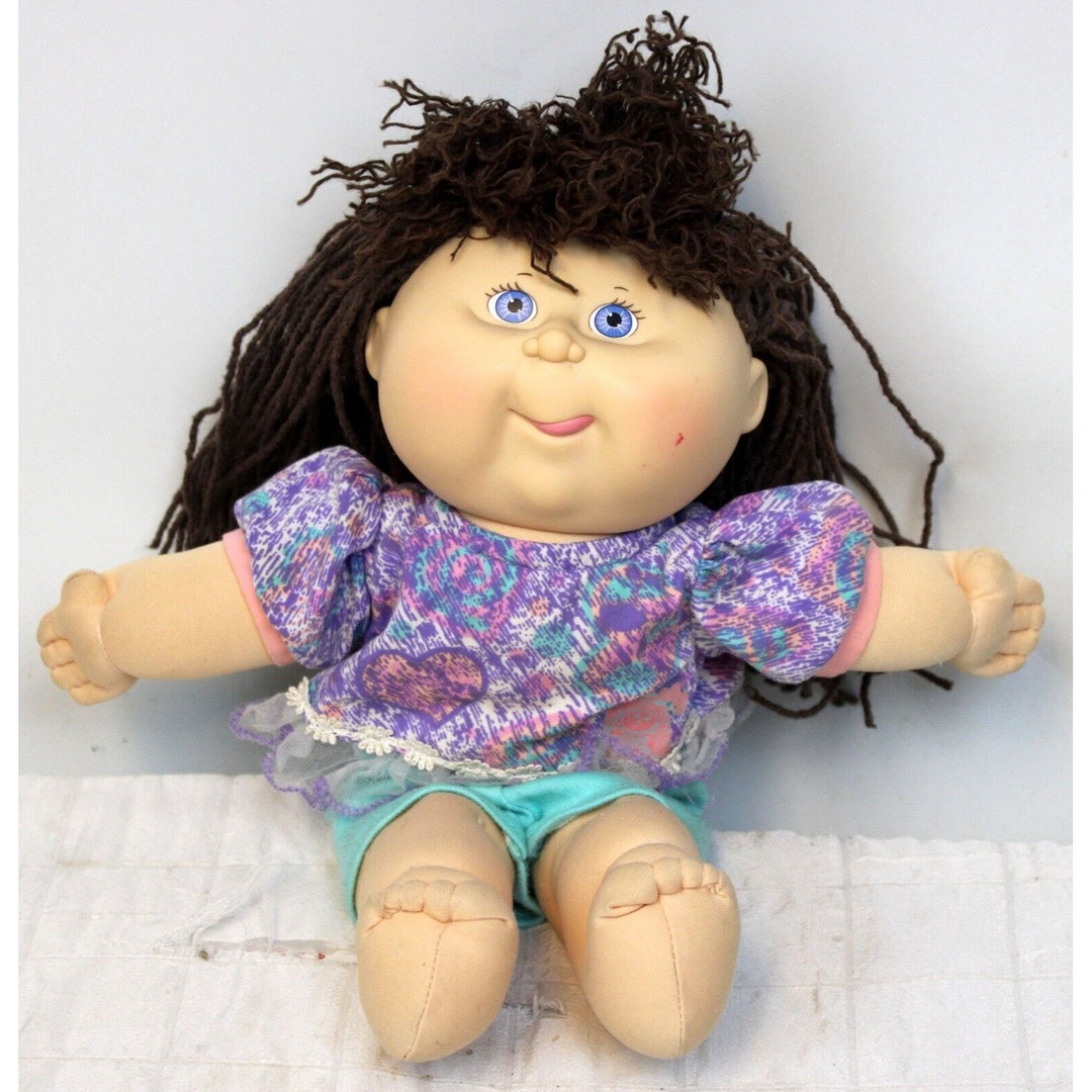 Vtg 90s Hasbro CPK Cabbage Patch Kids Crimp N Curl First Edition Baby ...