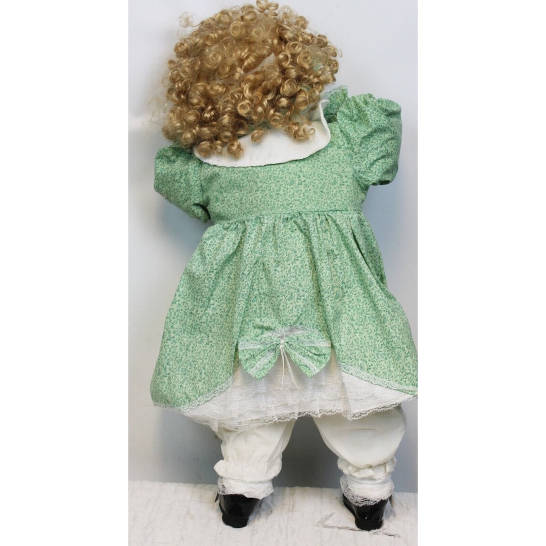 VTG Time Out Doll Girl Blond Curly Hair Hide and Seek Stand in A Corner ...
