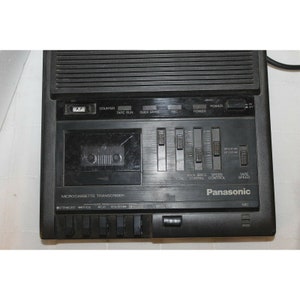 VTG Panasonic Microcassette Transcriber RR-930 Foot Controller Tape ...