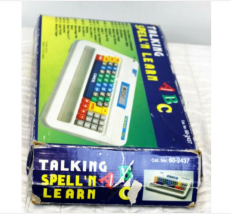 VTG Radio Shack Talking Spell 'N Learn Abcs Interactive | Etsy