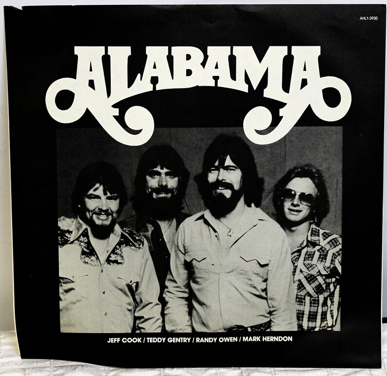 3 VTG 1980s Alabama Albums Records Vinyls LP Country Roll on Self ...
