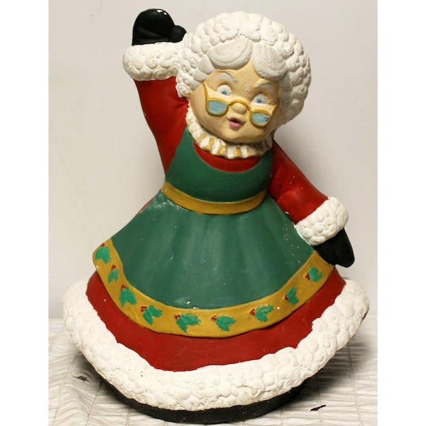 Mrs. Claus Statue - Etsy