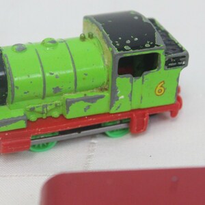 2 Thomas the Train Ertl 1987 1988 6 Green Engine Red Bus Bertie Percy ...