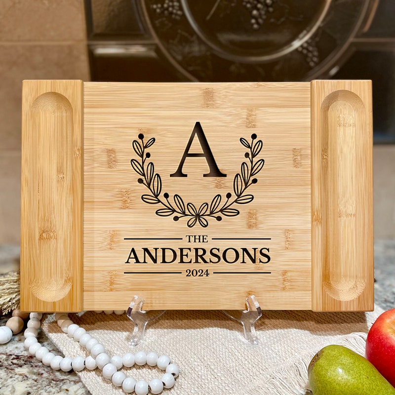 Monogram Cutting Board - Etsy