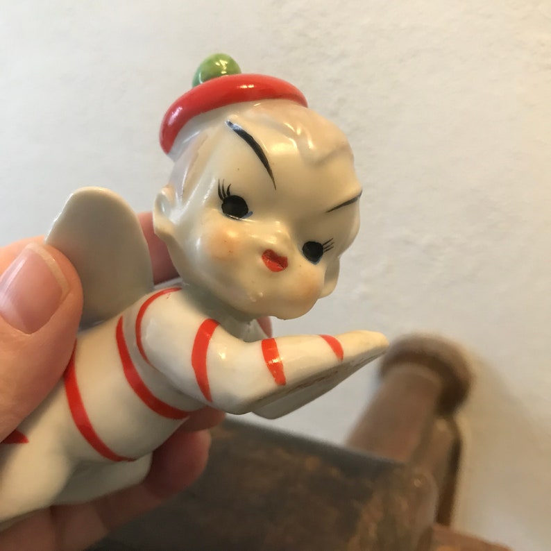 Rare Vintage Candy Stripe Pixie Angel Elf Mcm - Etsy