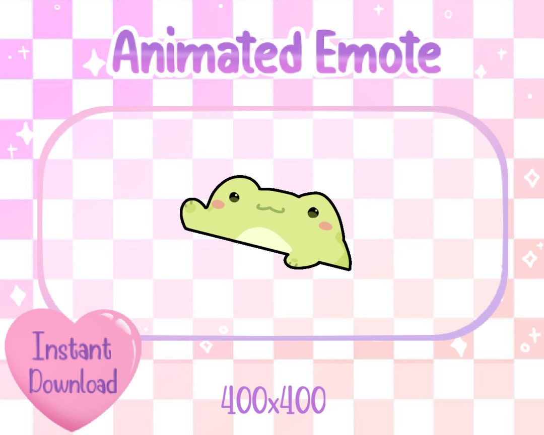 Animated Frog Bongo Twitch/discord Emote & Sticker - Etsy