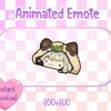 Animated Cute Koi Fish Pop Cat Twitch/discord Emote & Sticker - Etsy