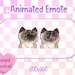 Animated Siamese Pop Cat Twitch/discord Emote & Sticker - Etsy
