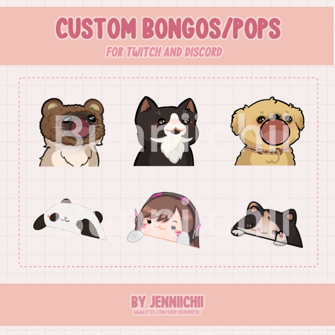 Animated Custom Pop Cats and Bongo Cats - Twitch PNG Avatar/discord ...