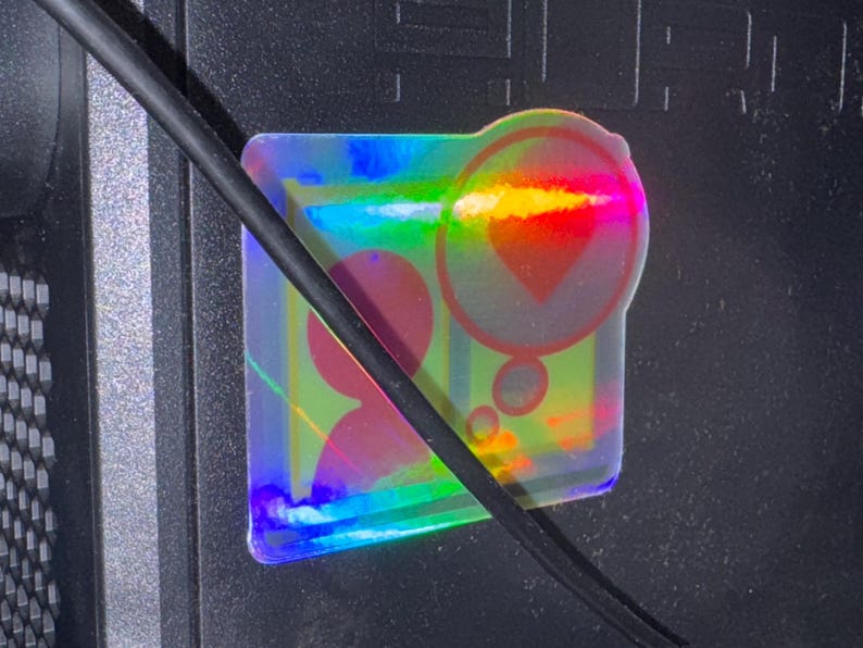 Tomodachi Life 3DS Sticker, Holographic Foil Kawaii Love - Etsy