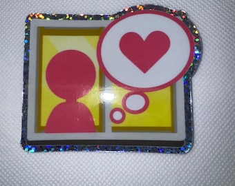 Tomodachi Life 3DS Sticker: Cute Kawaii Nintendo Gaming, Sparkly - Etsy