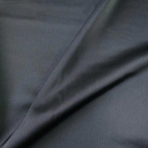 Bottle Green Matte Crinkle Texture Satin Fabric 59 per Meter Sateen Dressmaking Ethically ...
