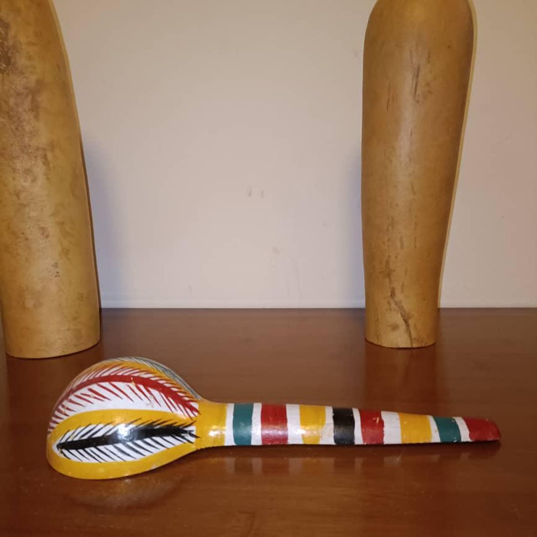 Handmade Fula Calabash Gourd Ladle Ludayi West Africa Decor Ornament ...