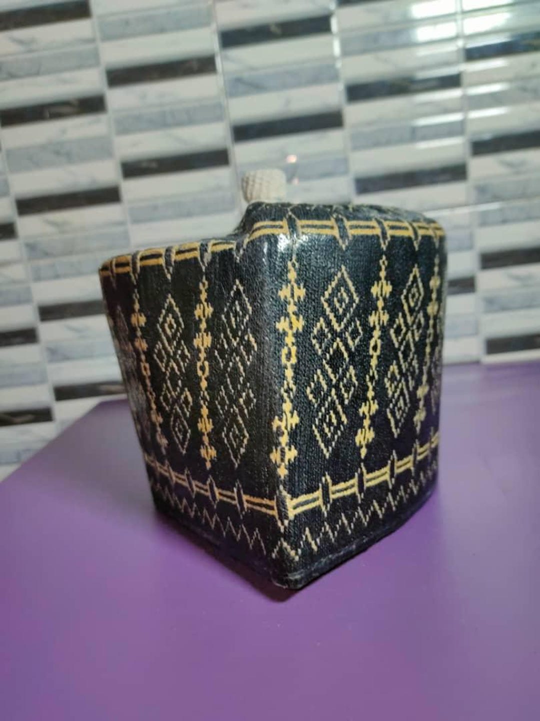 African Hausa Fulani Traditional Handmade Cap Nigerian Hat Tangaran ...