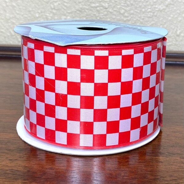 Checkered Ribbon - Etsy