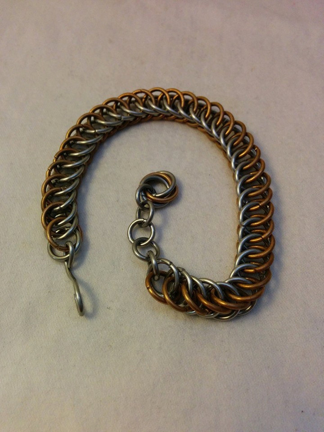 Bracciale semi-persiano oro & argento - Etsy Italia