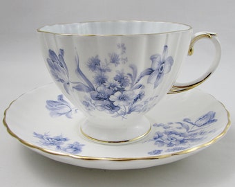 Items similar to E. B. Foley Teacup - Foley Tea Cup and Saucer - Black ...