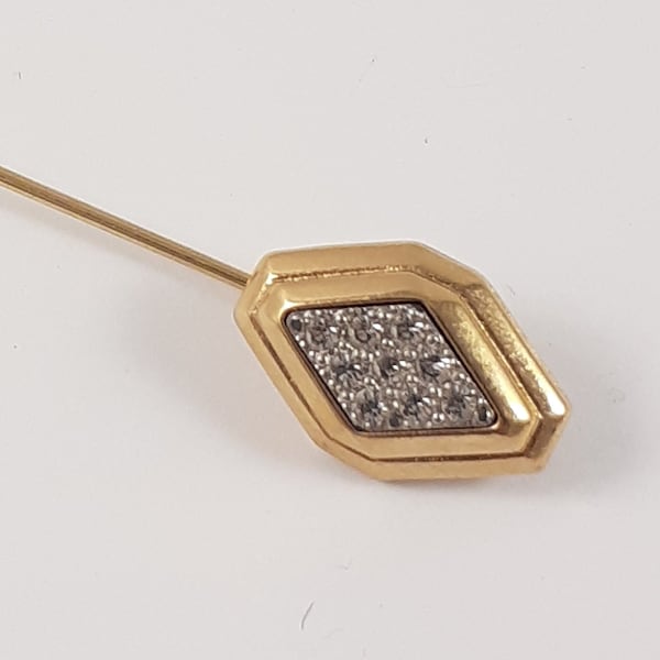Rhinestone Stick Pin - Etsy