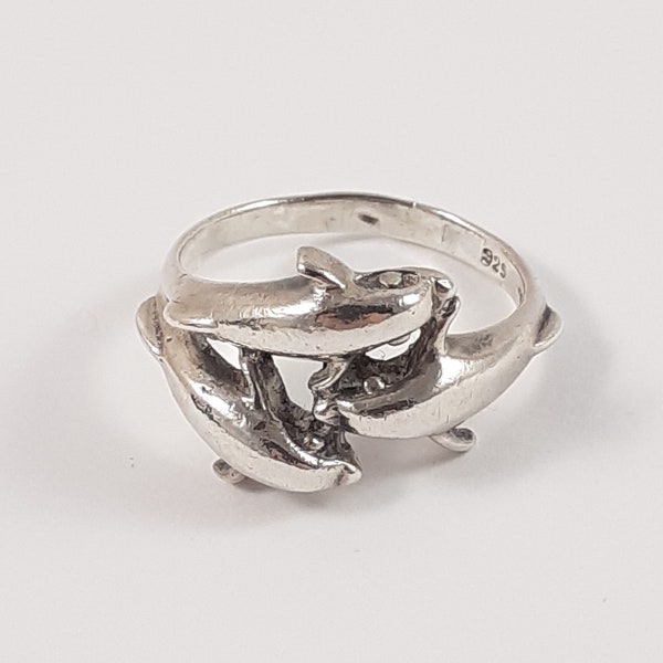 Dolphin Ring - Etsy