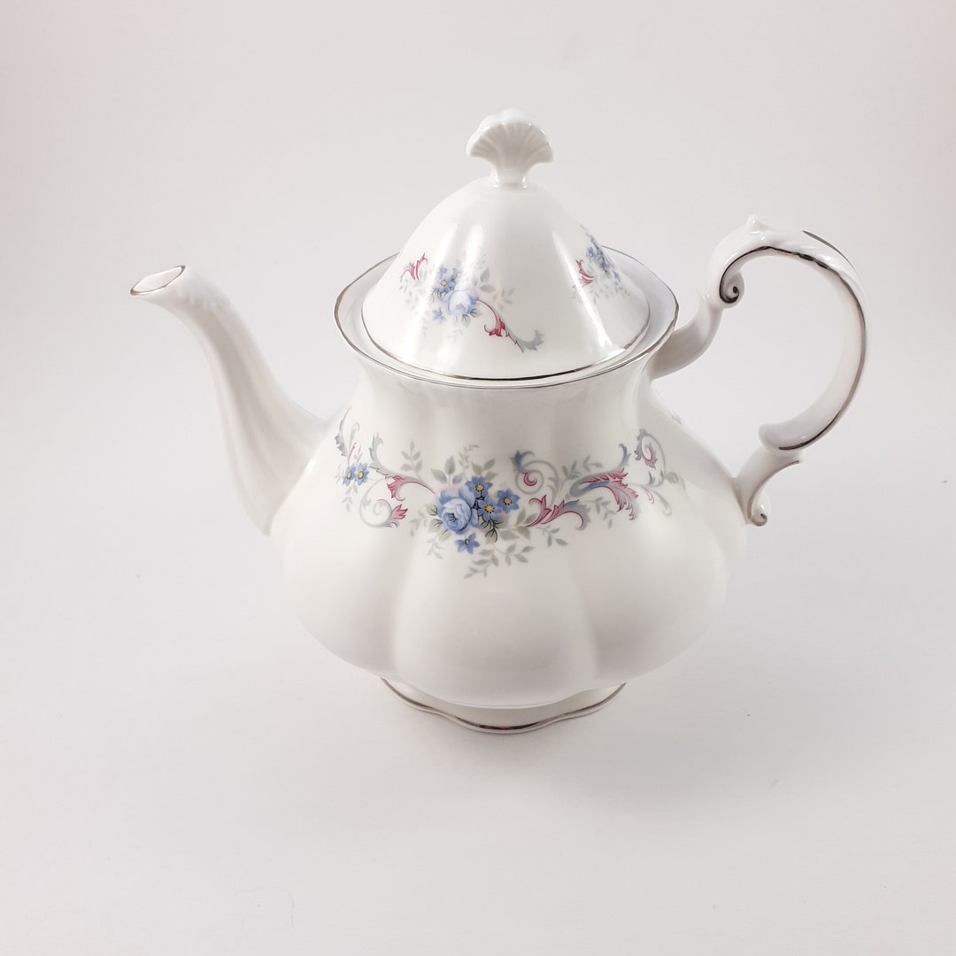 Romance Teapot, Royal Albert Teapot, Vintage Teapot, Bone China Teapot ...