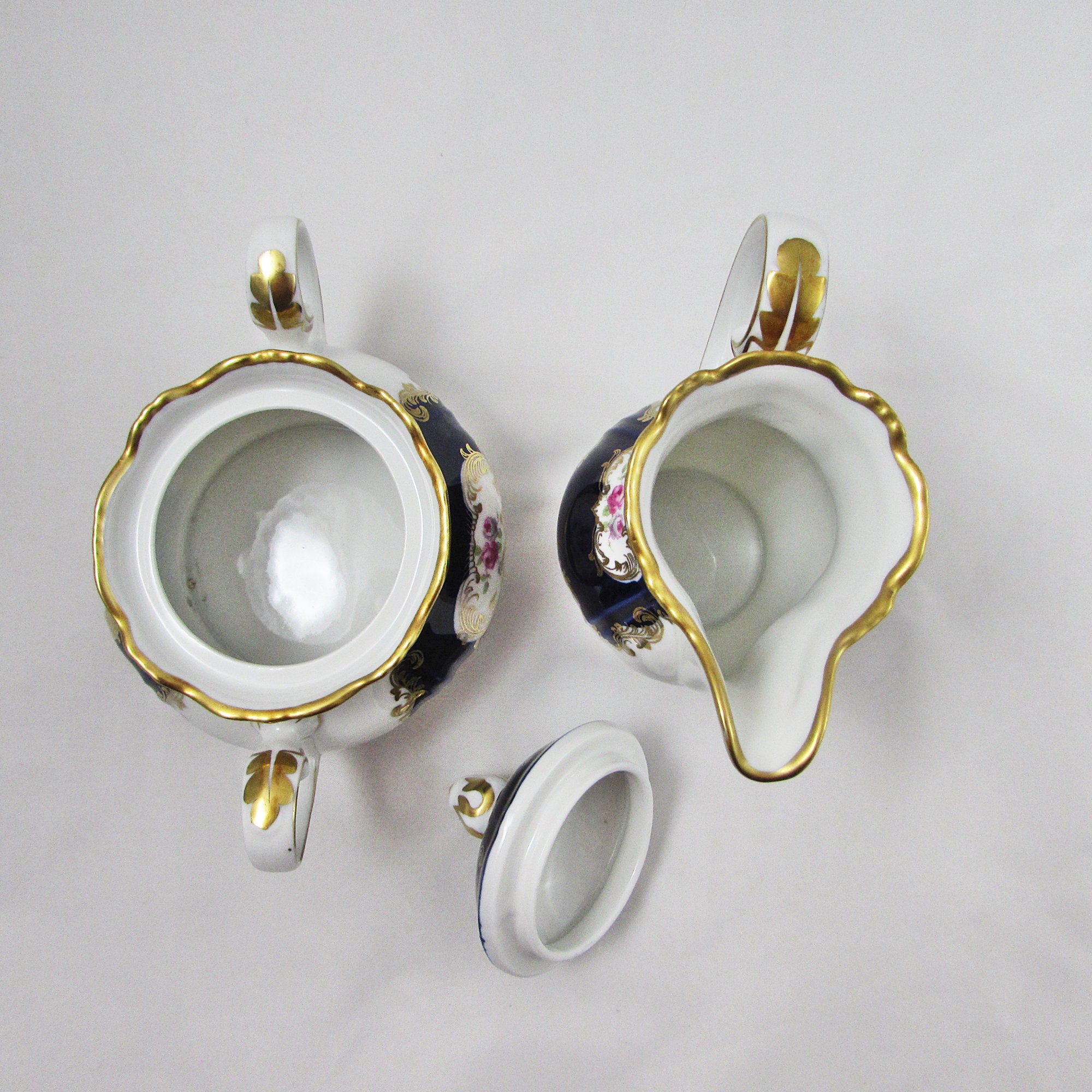 Reichenbach Coffee Pot Echt Kobalt Tea Pot Bone China | Etsy Canada