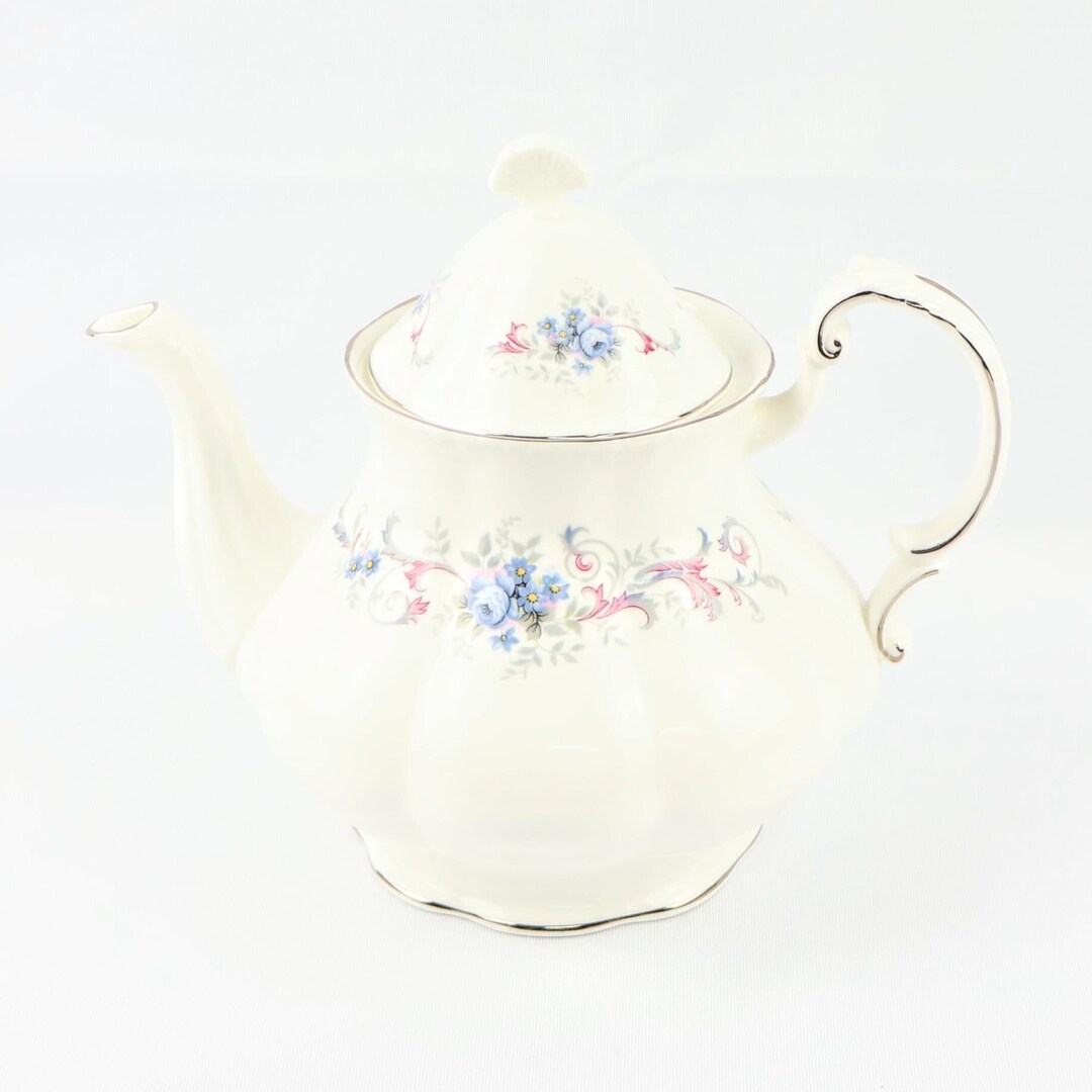 Romance Teapot, Royal Albert Teapot, Vintage Teapot, Bone China Teapot ...