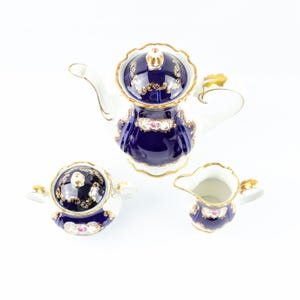 Reichenbach Coffee Pot, Echt Kobalt, Tea Pot, Bone China Teapot ...