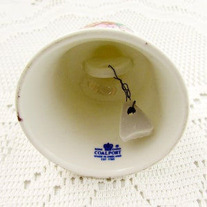 Vintage Bell With Floral Pattern, Coalport Vintage Bone China - Etsy