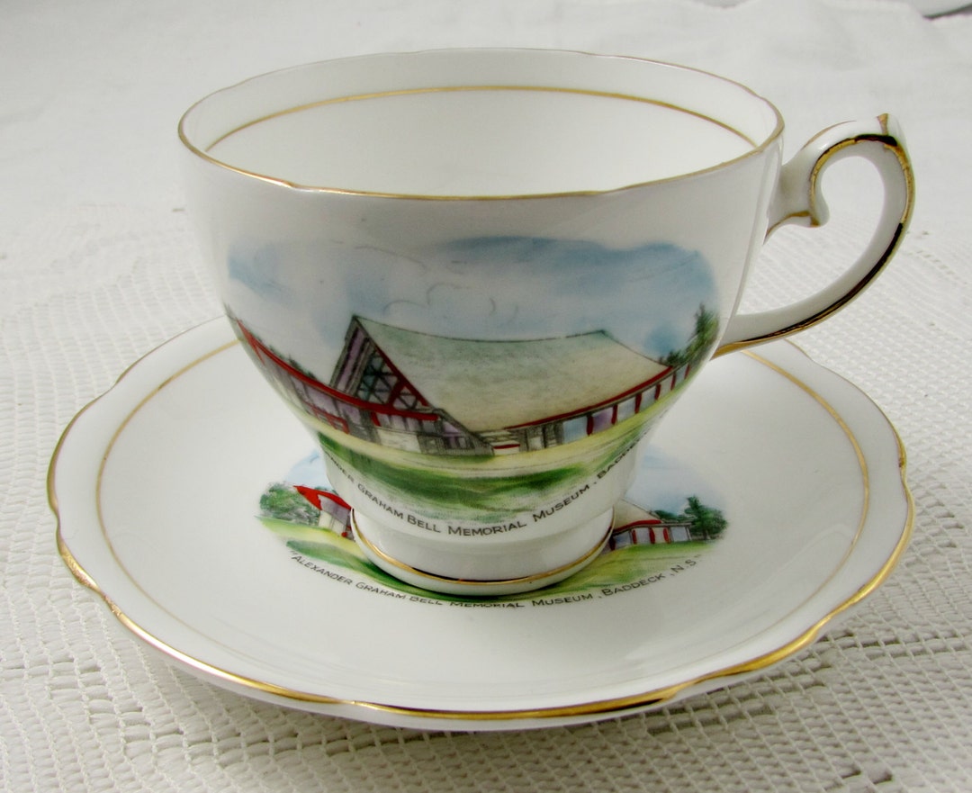 Alexander Graham Bell Memorial Museum Tea Cup and Saucer - Etsy