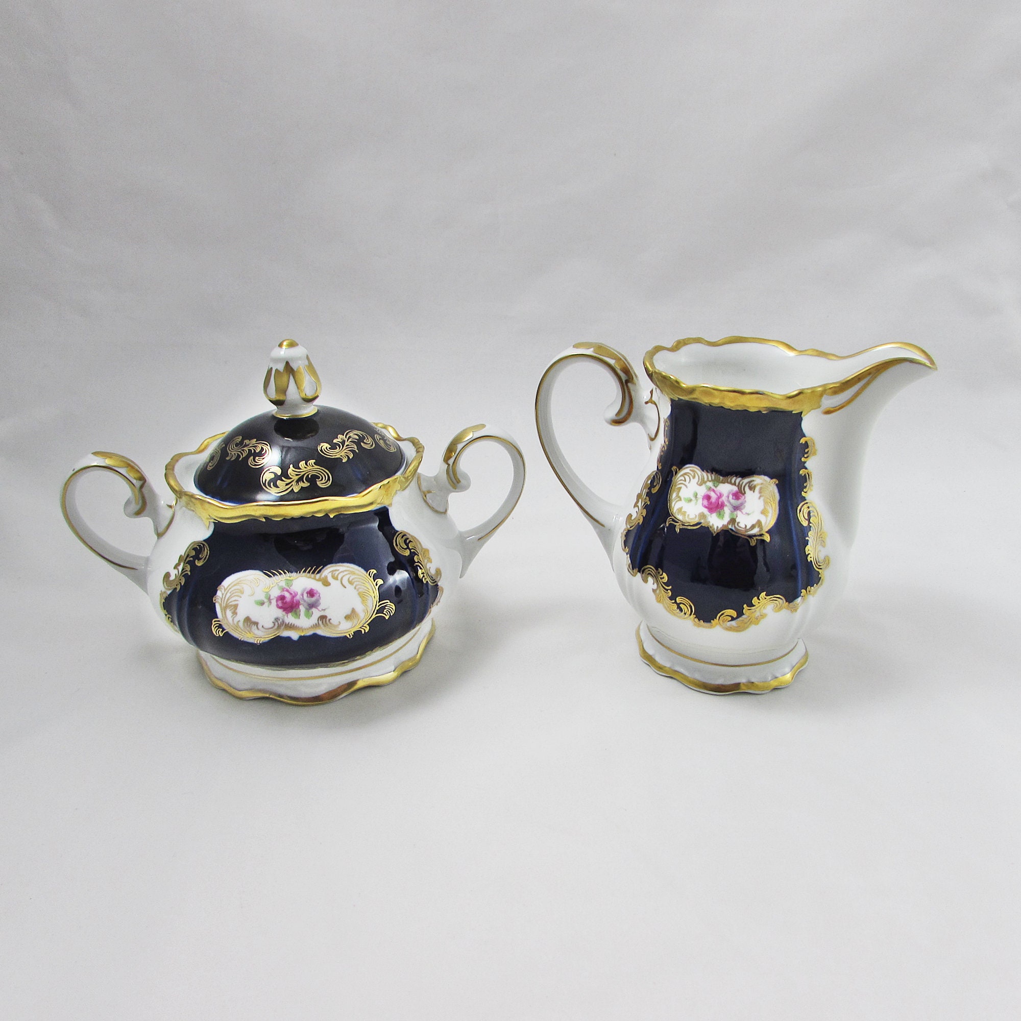 Reichenbach Coffee Pot Echt Kobalt Tea Pot Bone China | Etsy Canada