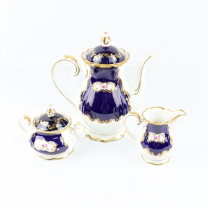 Reichenbach Coffee Pot, Echt Kobalt, Tea Pot, Bone China Teapot ...