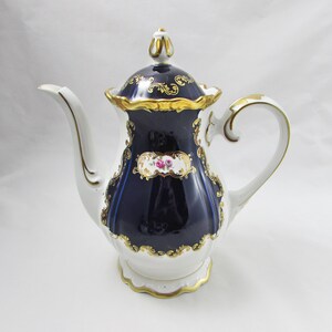 Reichenbach Coffee Pot, Echt Kobalt, Tea Pot, Bone China Teapot ...