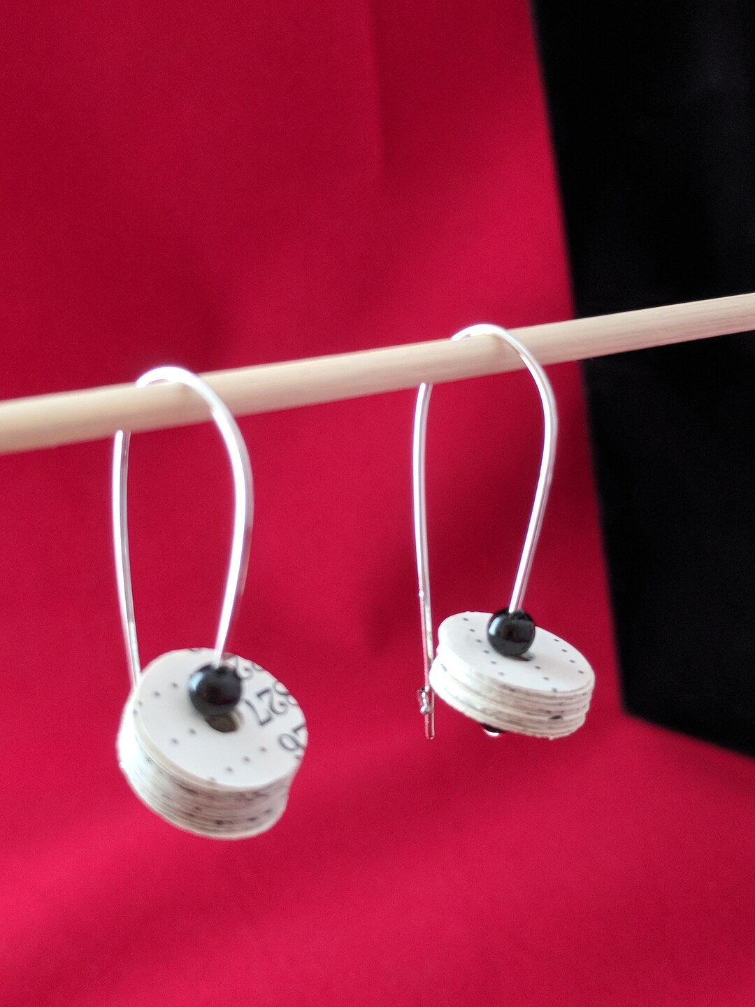 Legally Drop Earrings -- Made From Law Books - Etsy