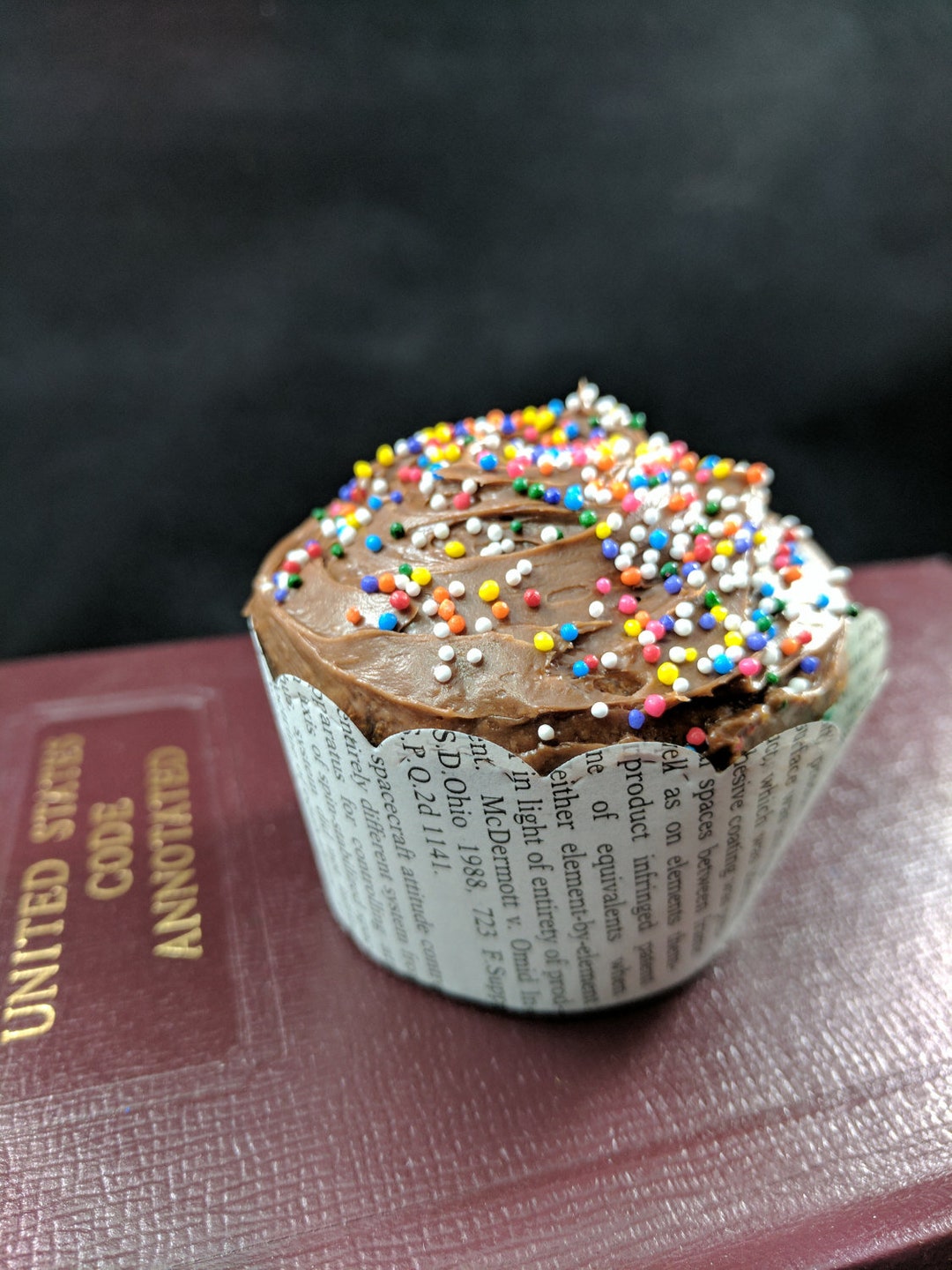 Legally a Cupcake Wrapper (set of 12) - Made From Law Books - Etsy
