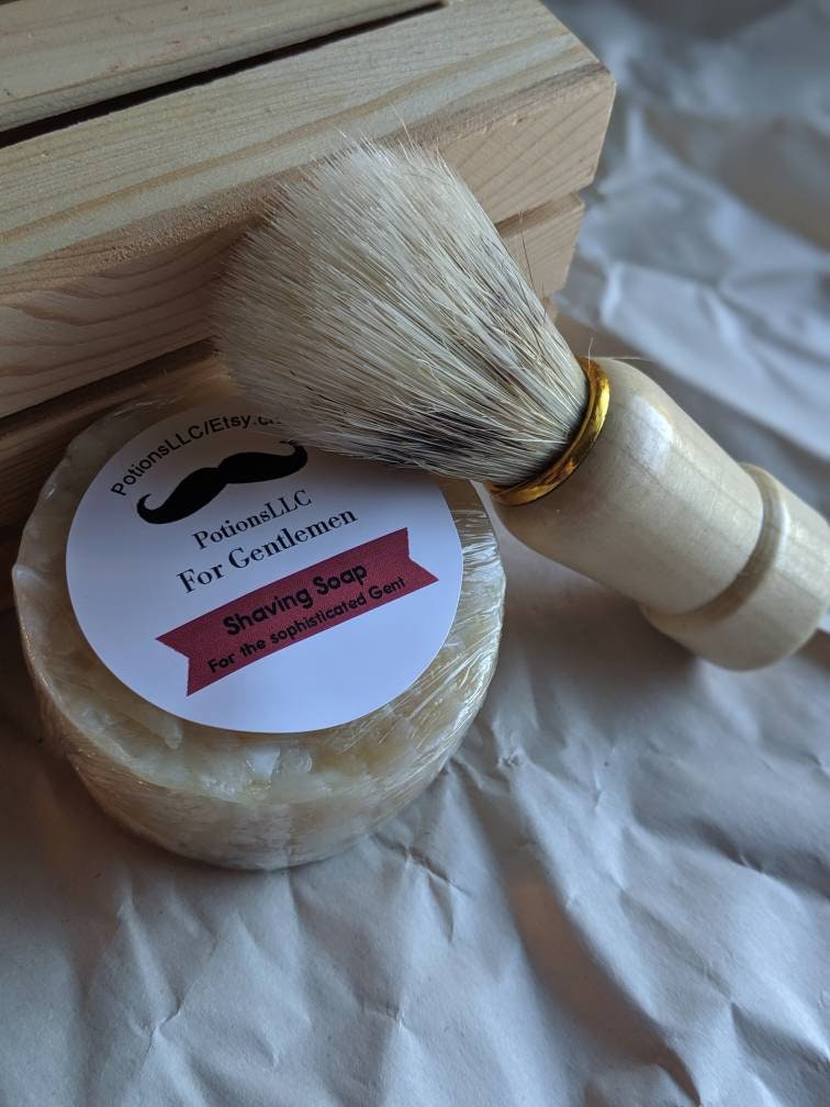 Mens Shaving Soap With Shaving Brush - Etsy