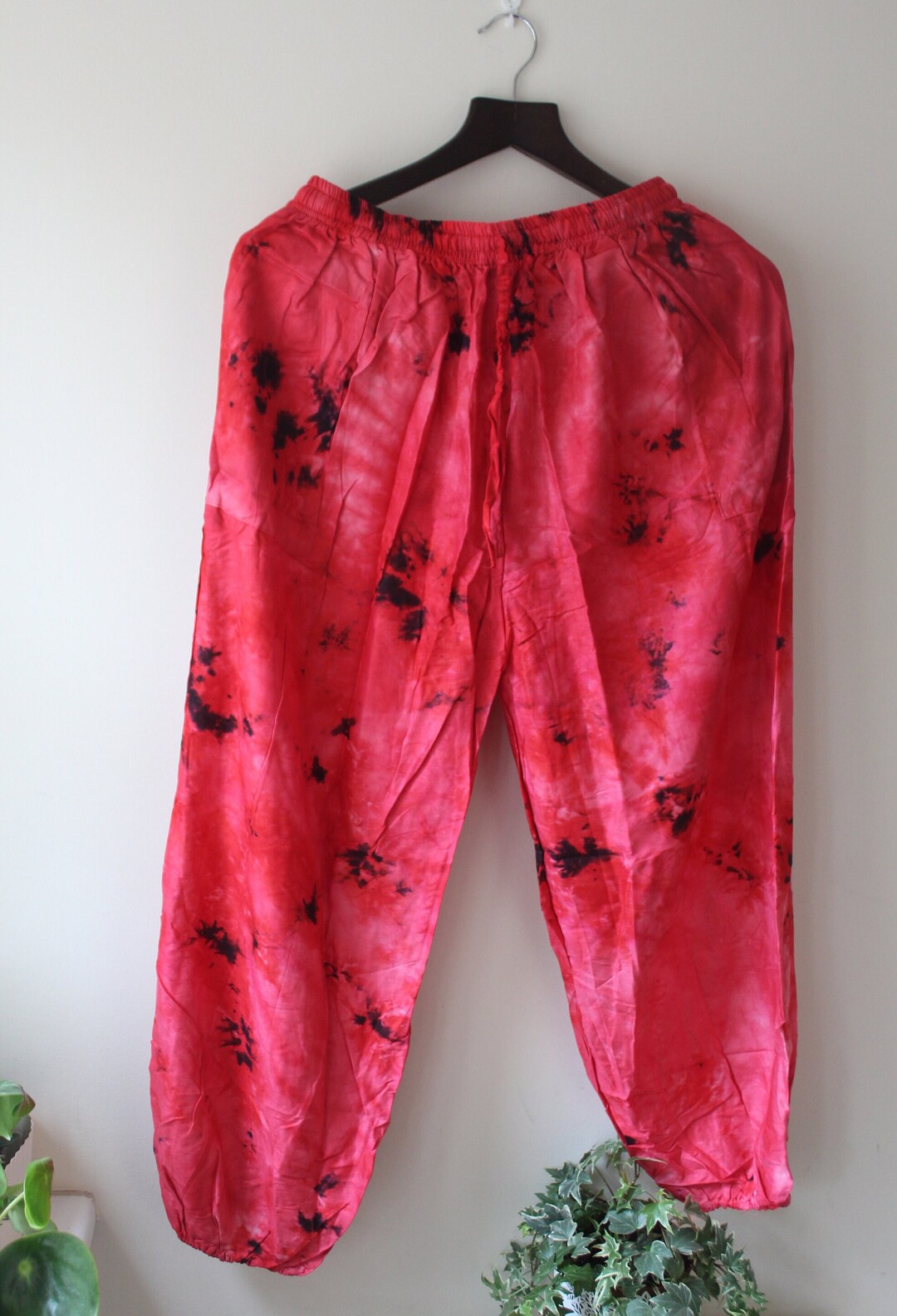 Womens Boho Tie & Dye Balloon Hoppers/festive/hoilday/beach/maternity ...