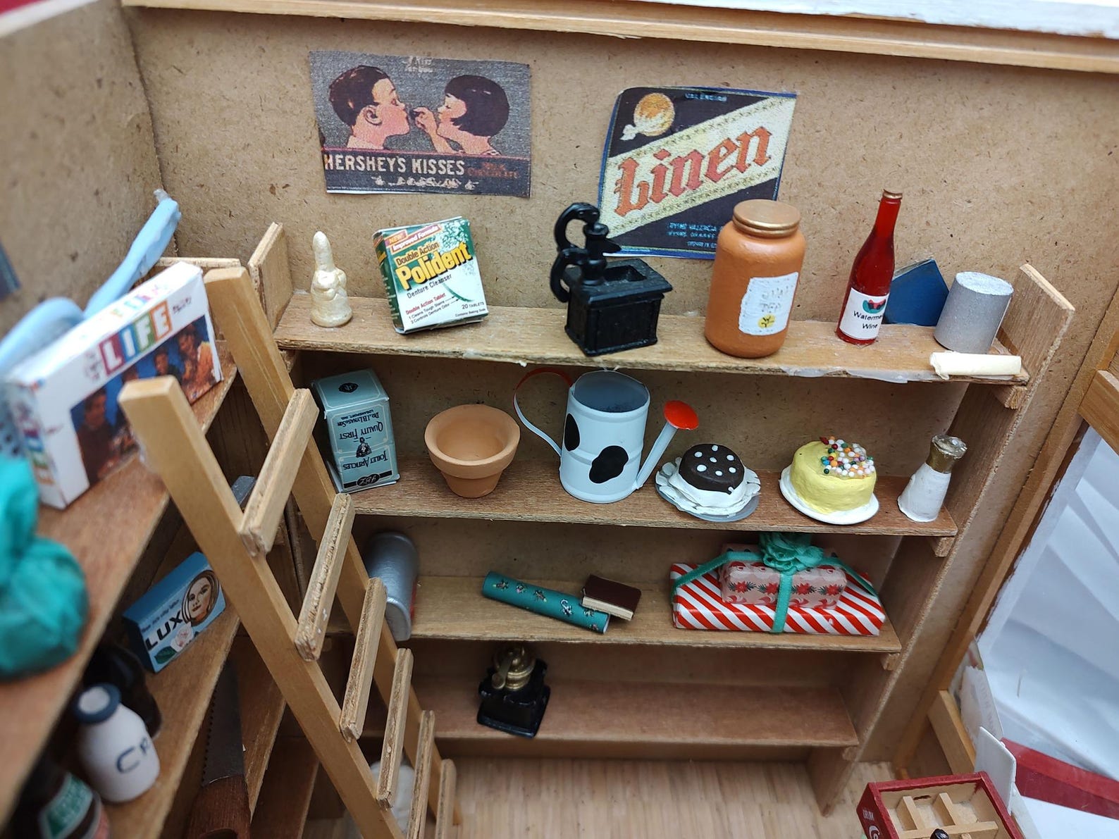 Dollhouse General Store - Vintage - Complete 1:12 With Accessories - Etsy