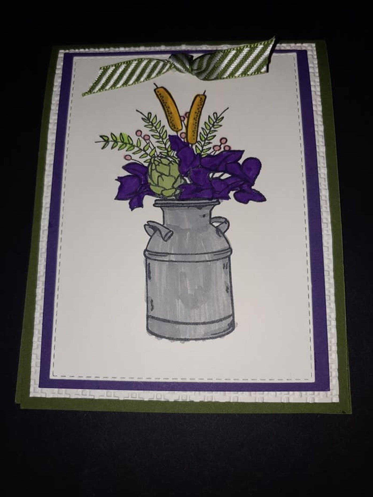 Handmade Greeting Card Country Theme Thinking of You Card -grateful for ...